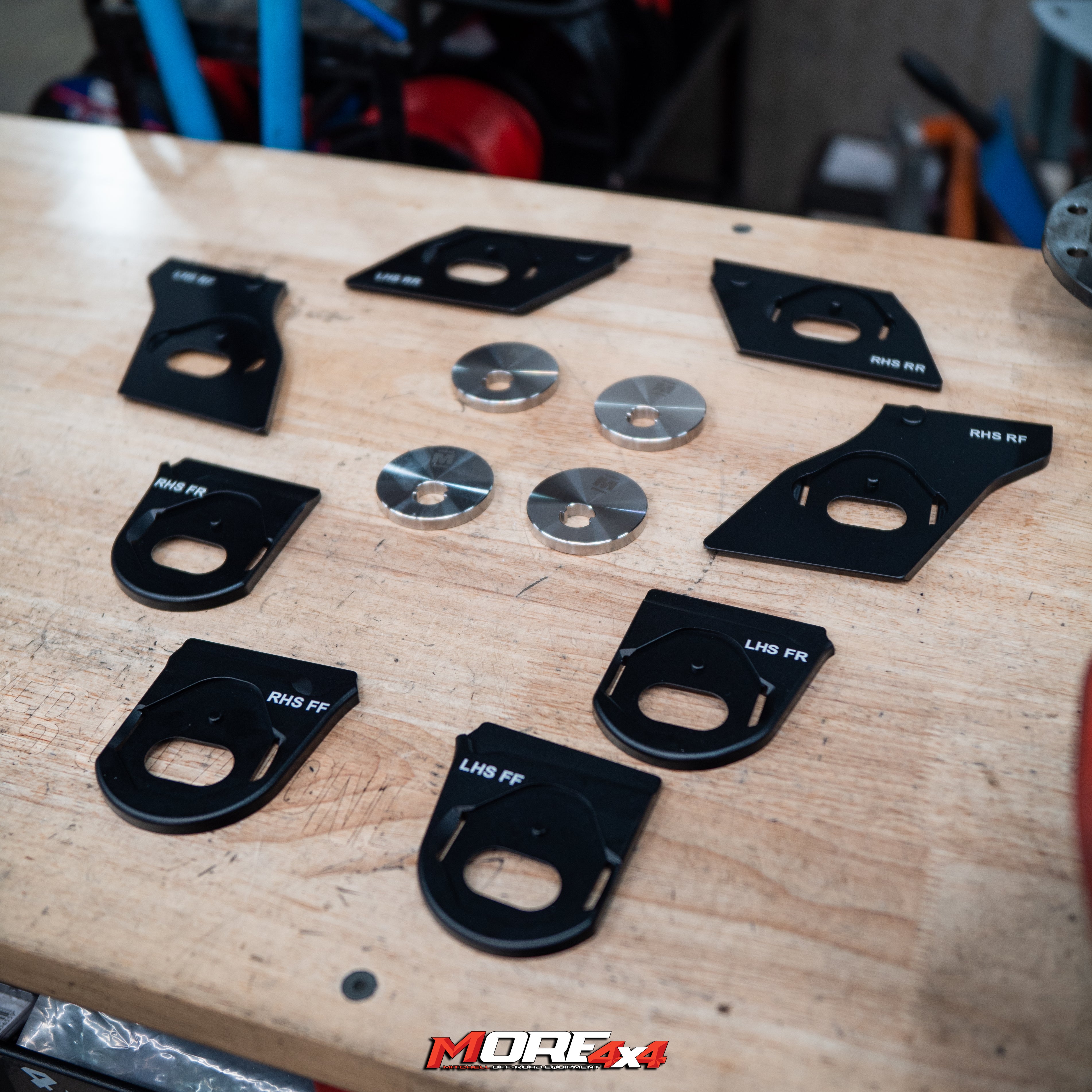 Munji Lower Control Arm Adjustment Reinforcement Kit To Suit D Max