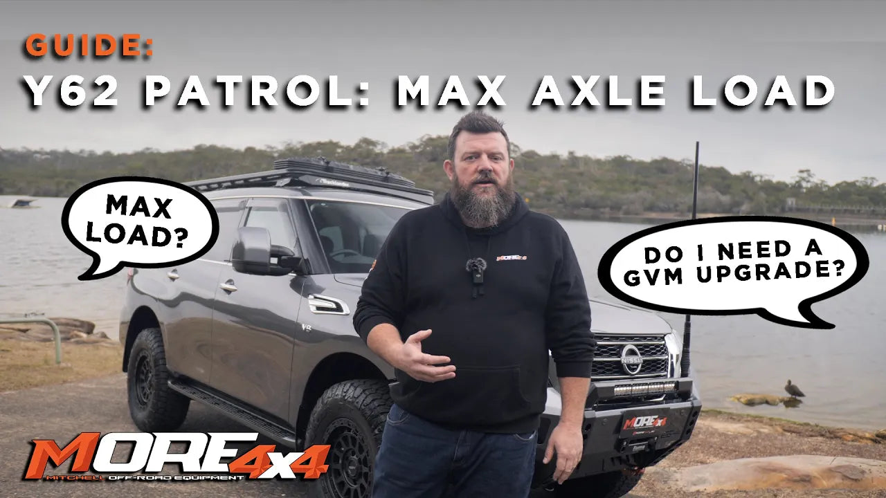 Nissan Y62 Patrol Axle Loads and GVM Upgrades – MORE 4x4