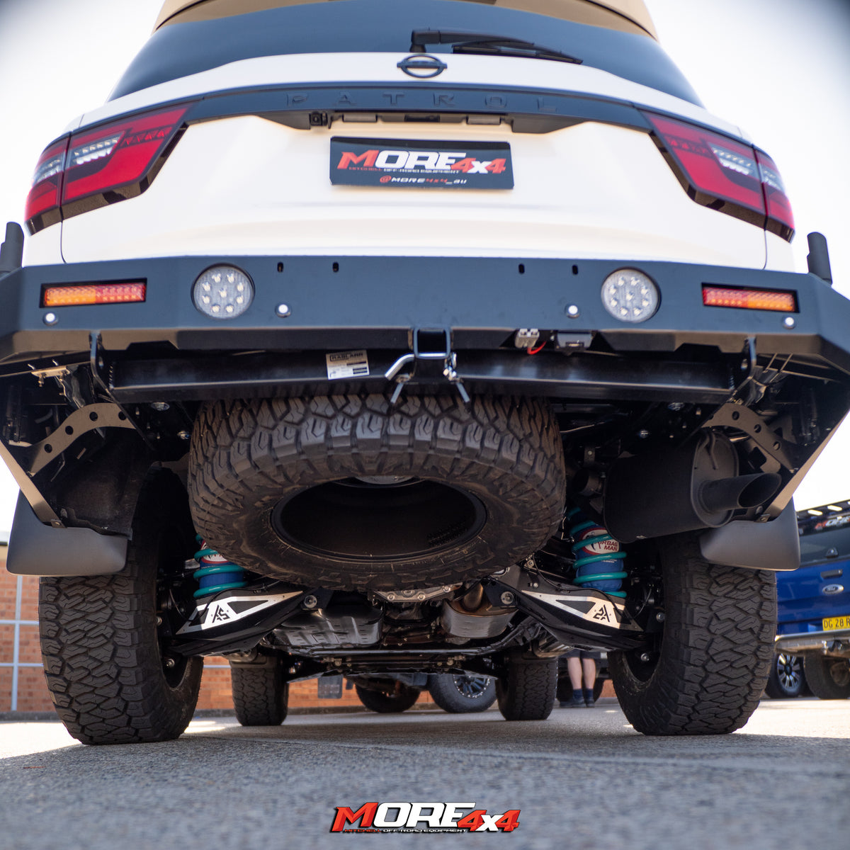 Nissan Y62 Patrol Rear Bars - Order a Top-Quality Y62 Rear Bar – MORE 4x4