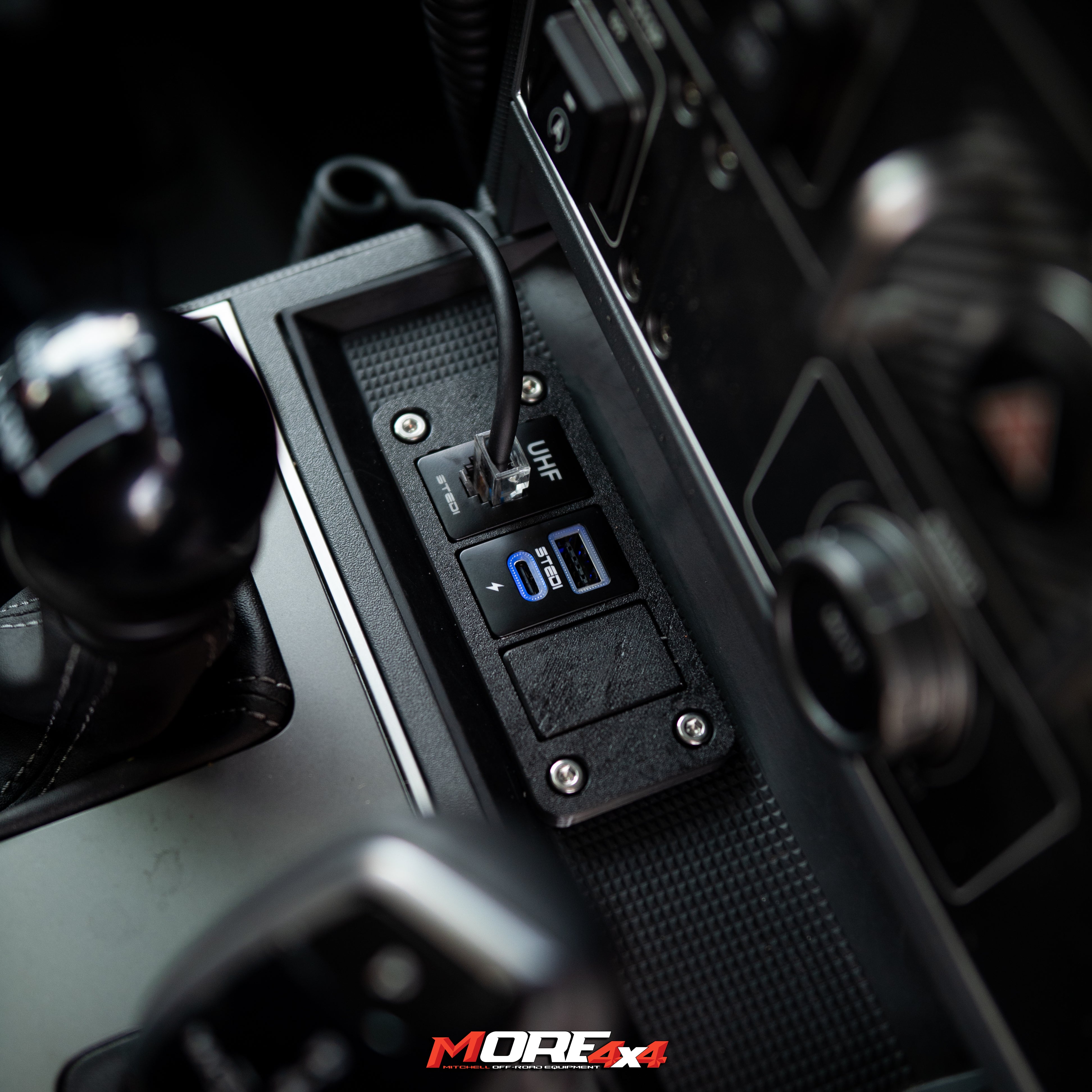 MORE 4x4 - 3x Switch Panel - To Suit GRENADIER & QUARTERMASTER