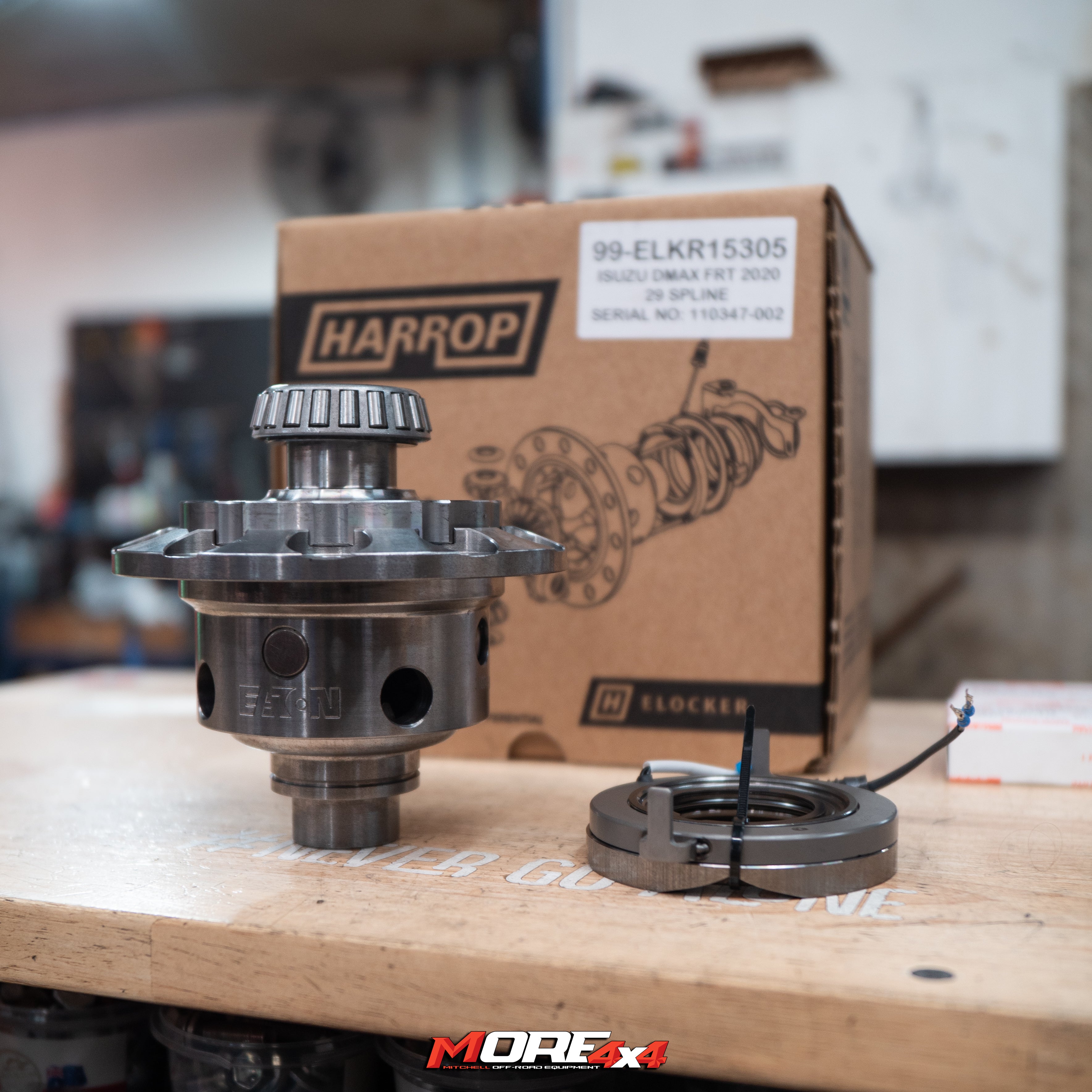 HARROP - Front Diff ELocker - To Suit D-Max, MU-X and BT50 2020+ – MORE 4x4