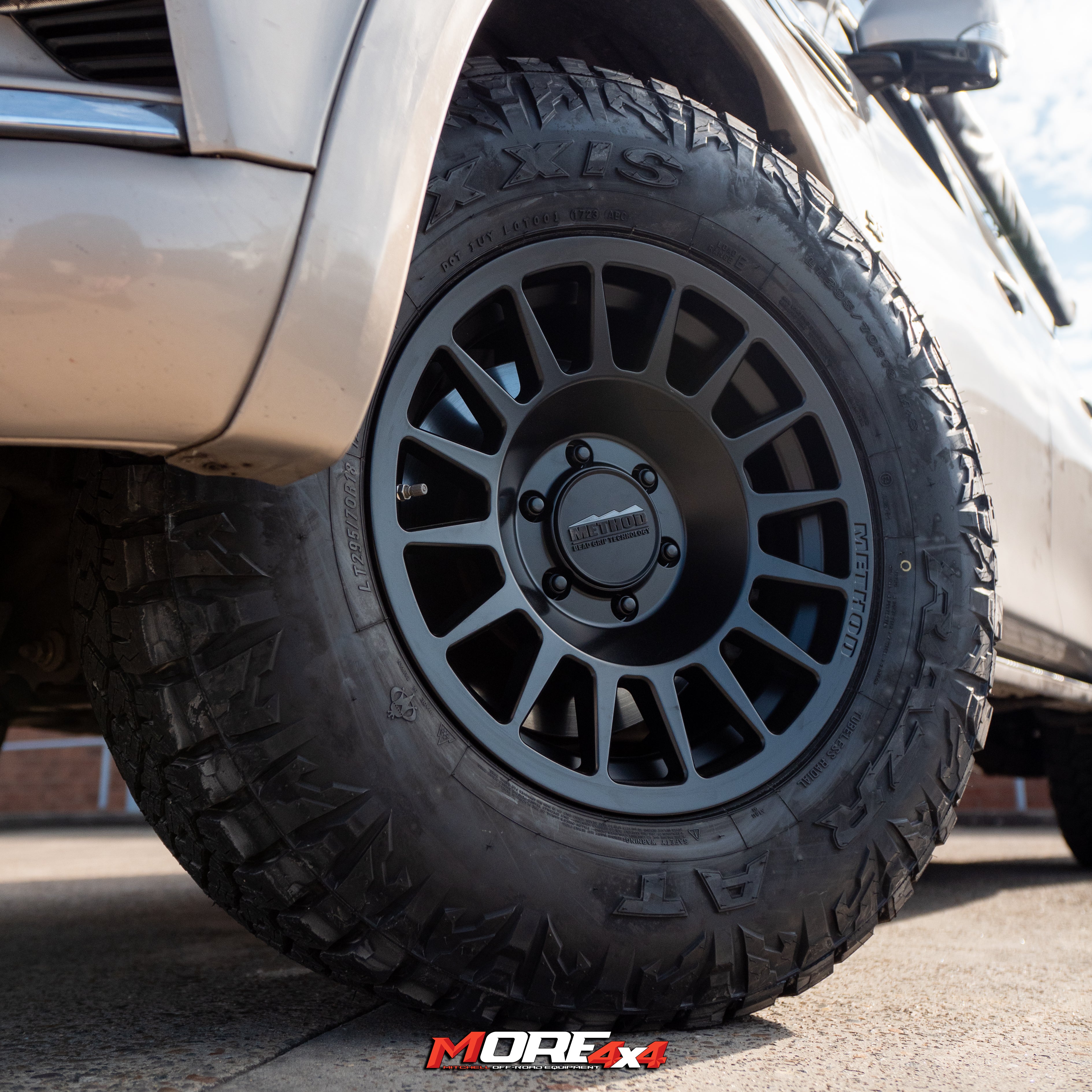 Method Wheels - Bead Grip (707) - 18x9 18P/5.75" Backspace - 6 on 5.5 – MORE 4x4