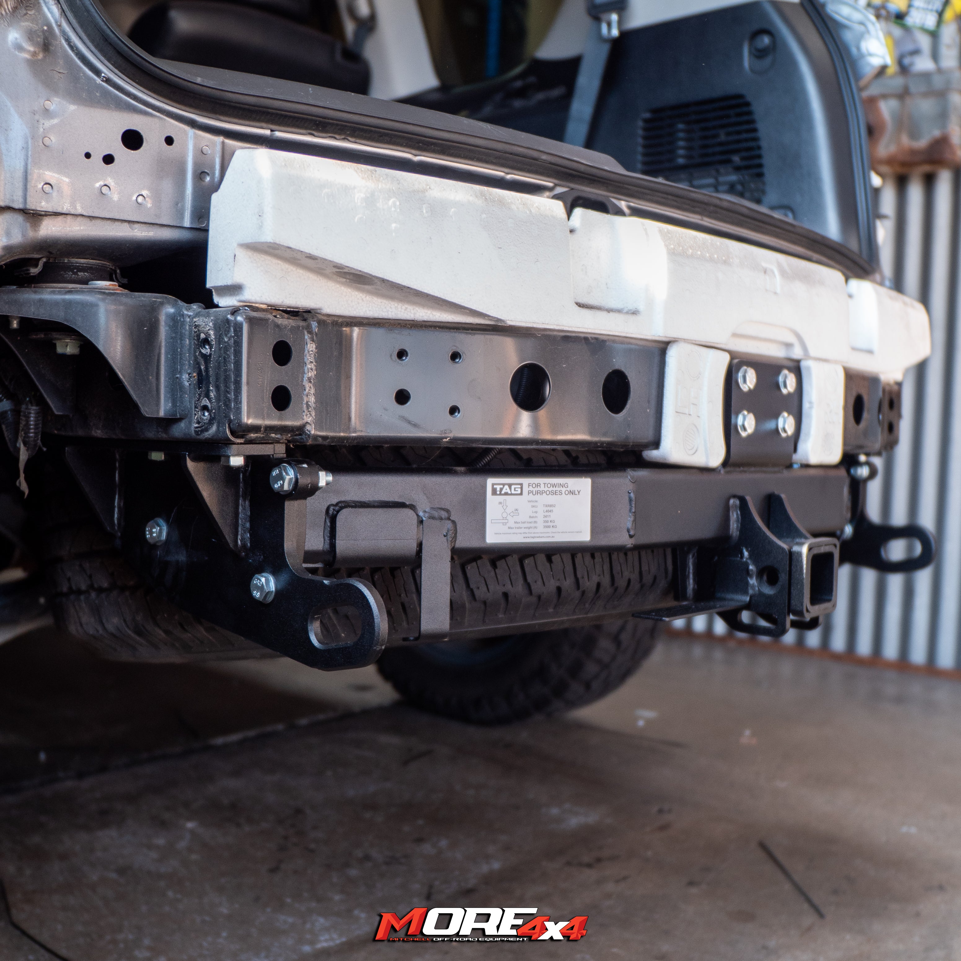 TAG - Extreme Recovery XR Towbar - To Suit Y62 Patrol – MORE 4x4