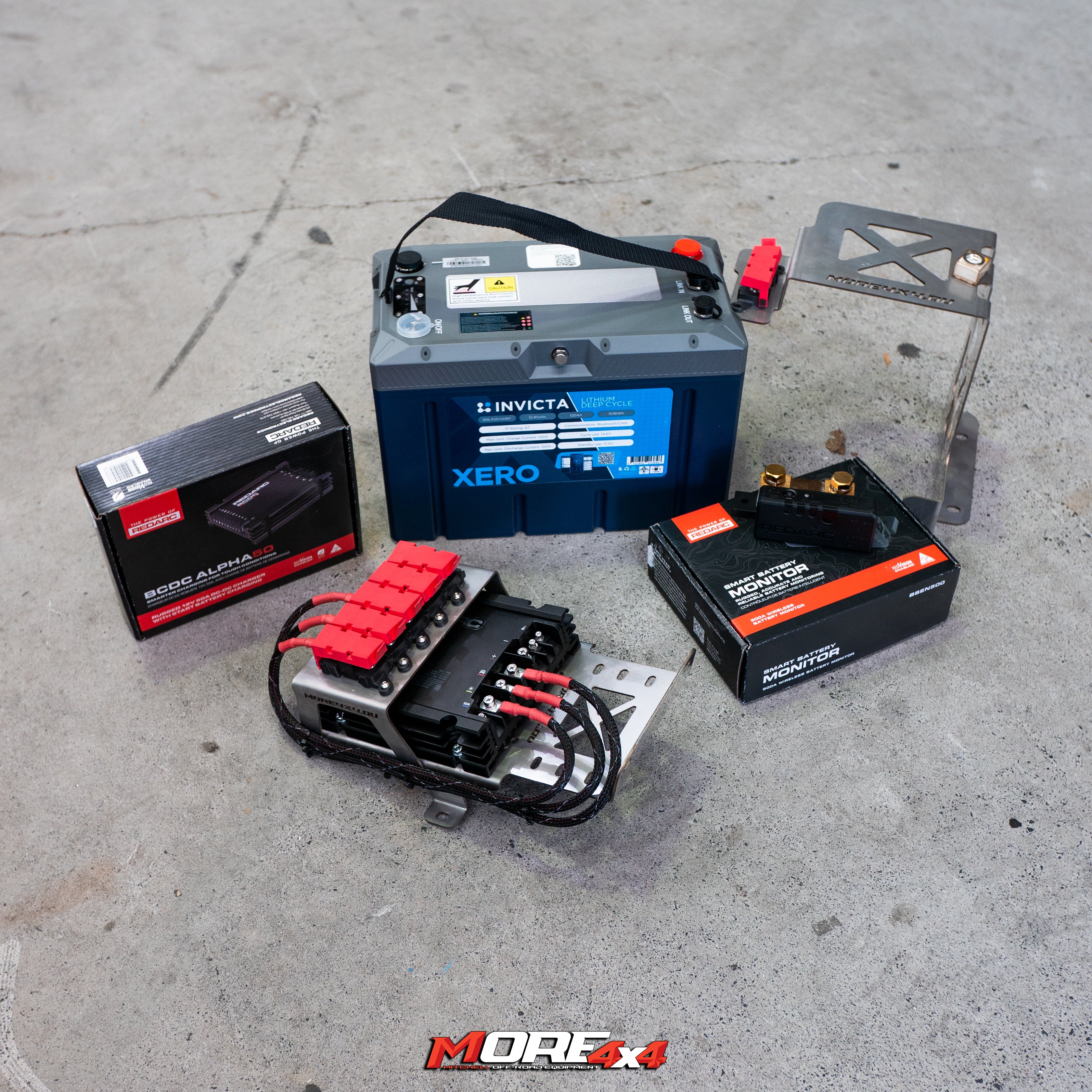 MORE 4x4 - LITHIUM CONVERSION KIT - To Suit GRENADIER / QUARTERMASTER