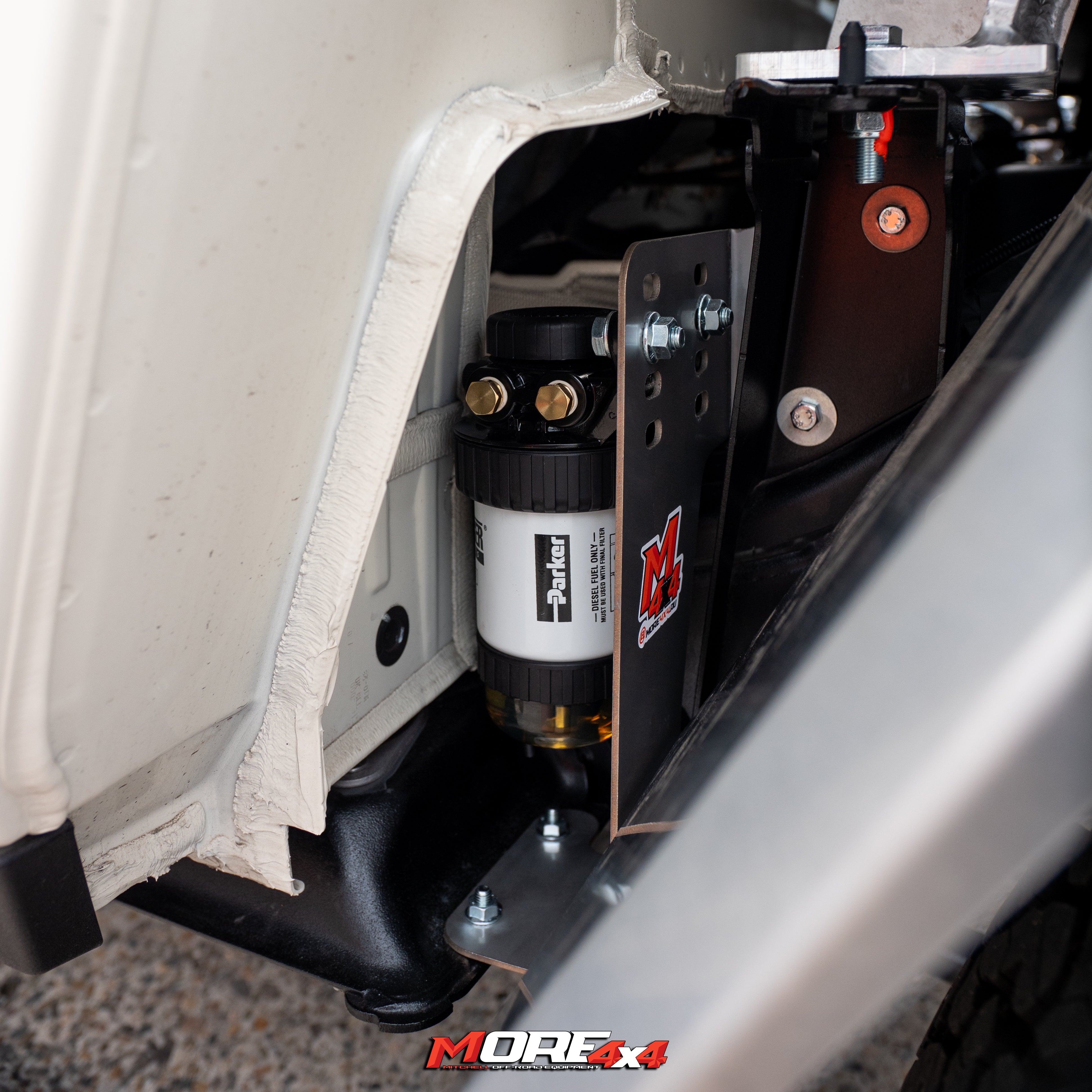 MORE 4x4 - AUX FUEL FILTER KIT - To Suit QUARTERMASTER