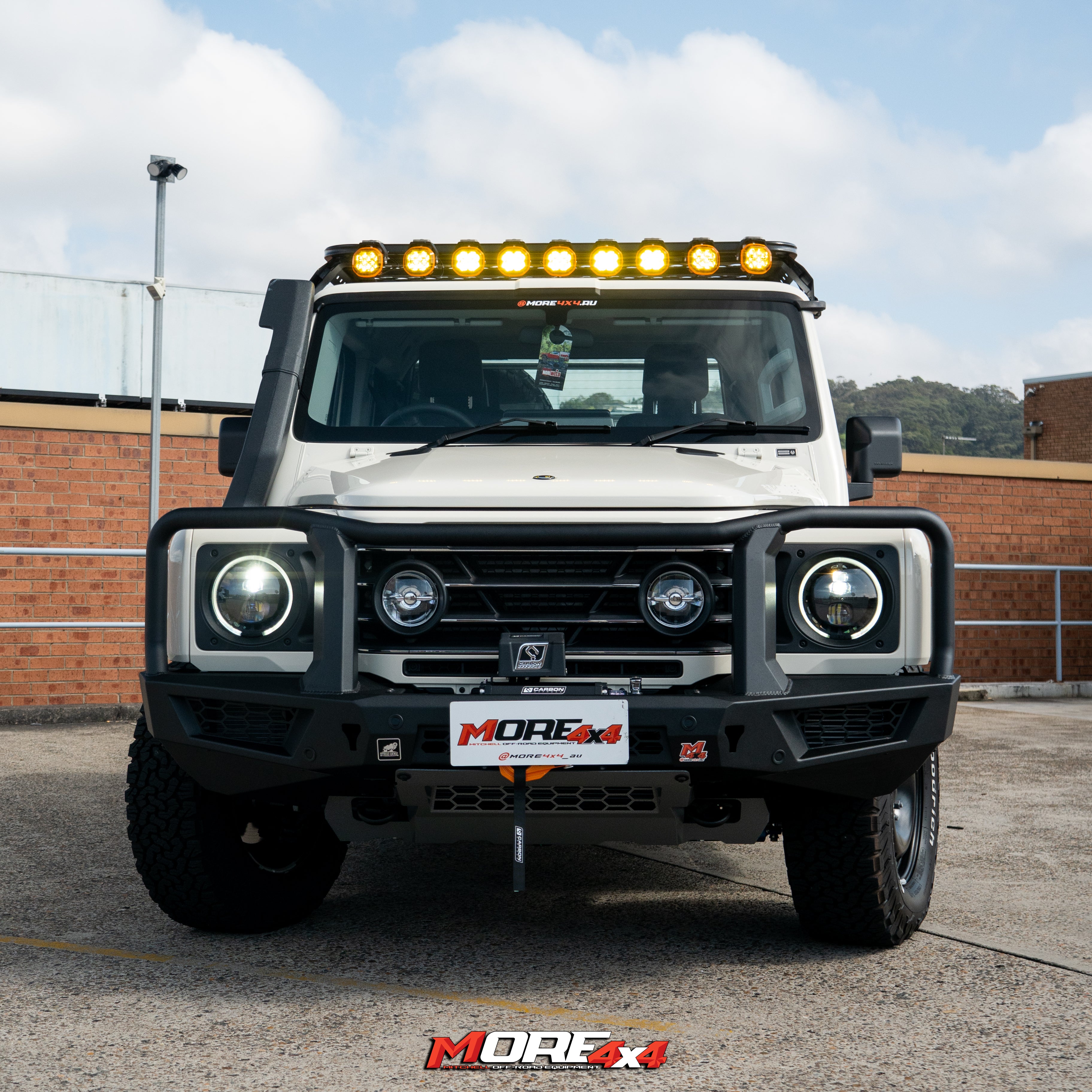 OFFROAD ANIMAL - Toro Bullbar - To Suit INEOS GRENADIER & QUARTERMASTE ...