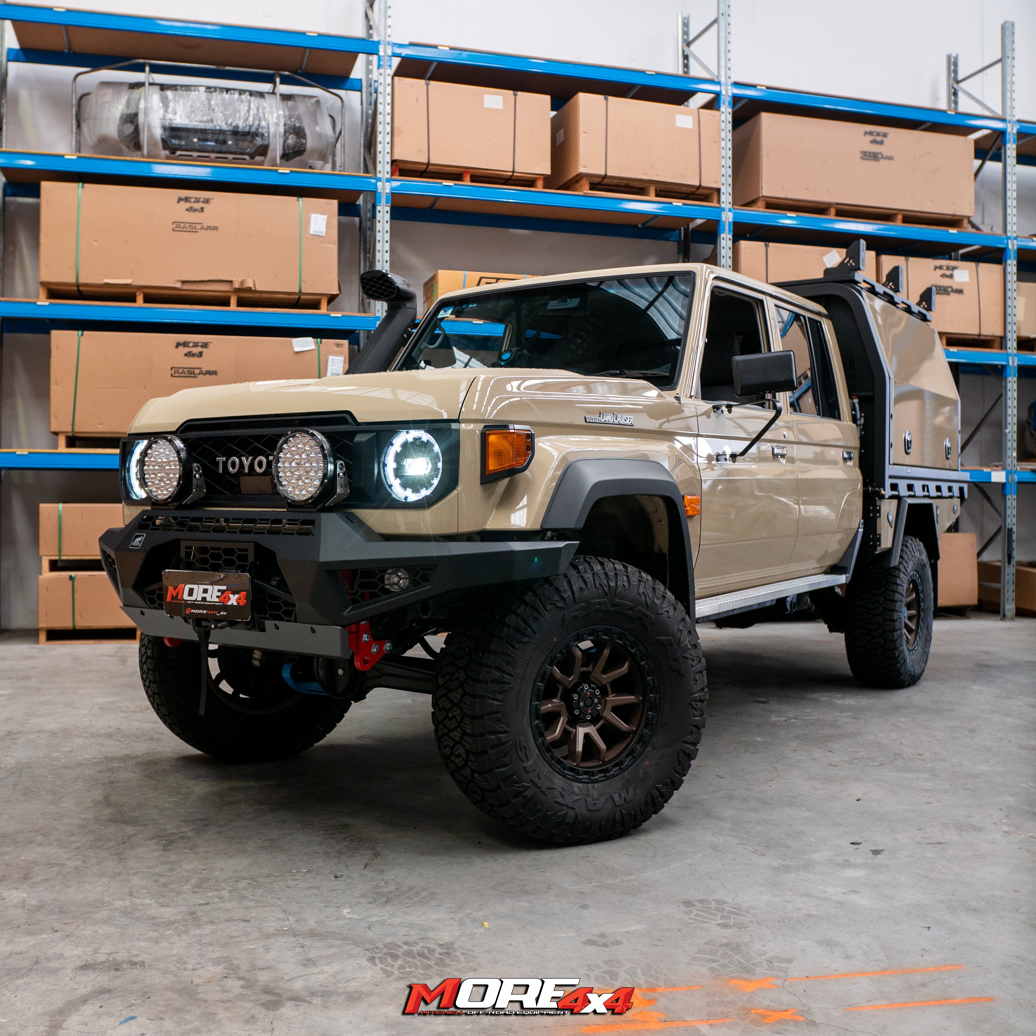 79 Series - Gary's Auto Conversion + Armax – MORE 4x4