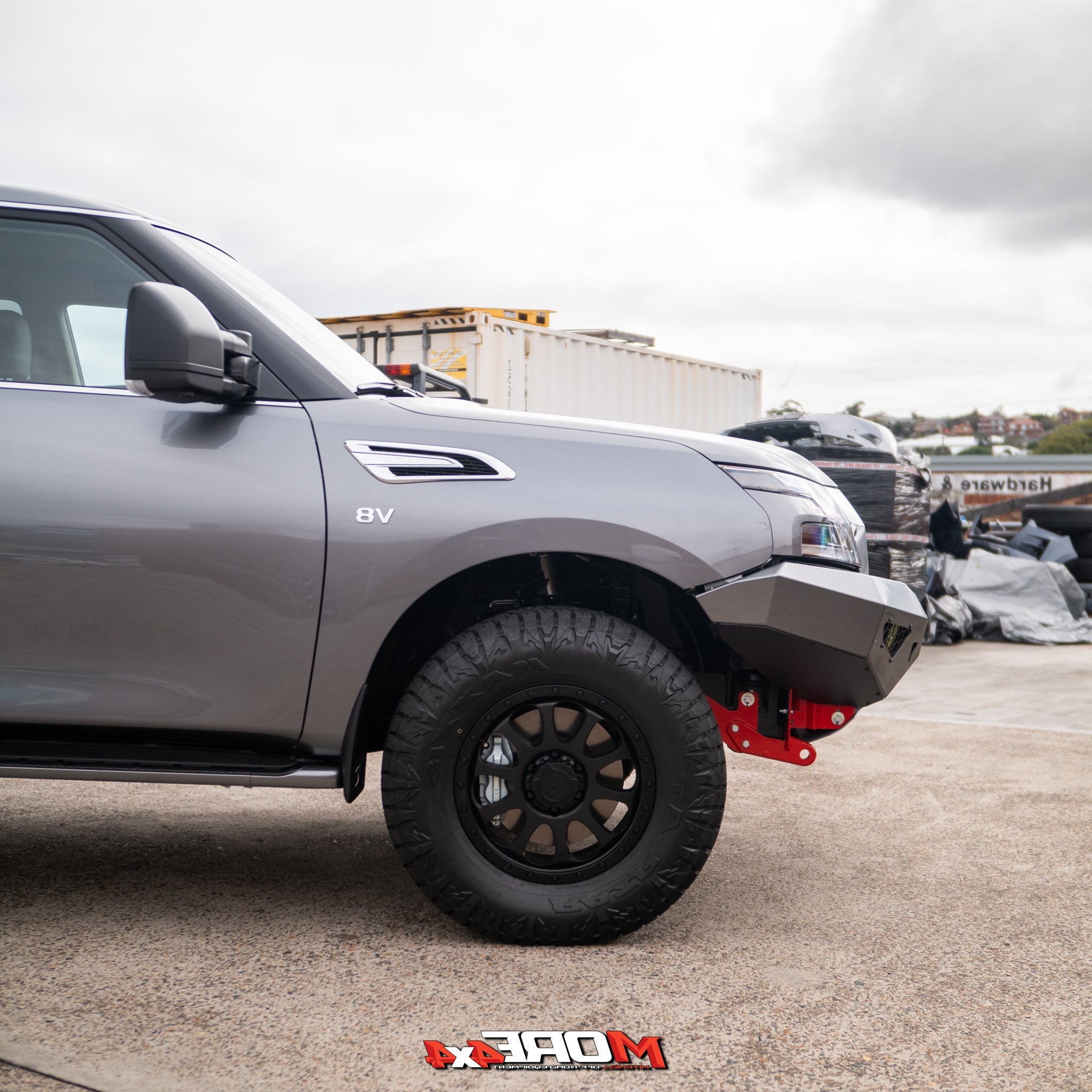 King Wheels - Hurricane - 18x8 25p Hurricane Satin Black – MORE 4x4