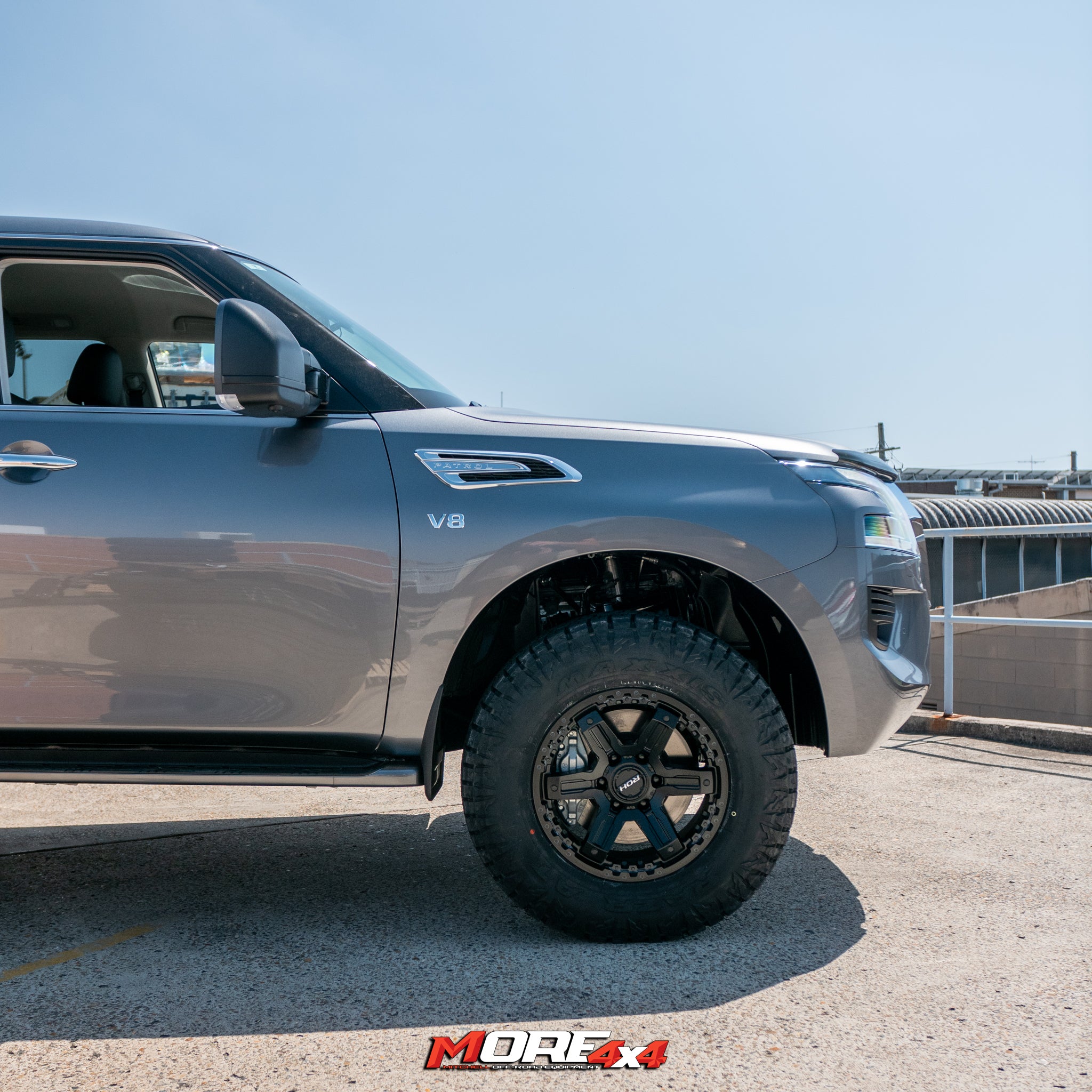 ROH Wheels - Rock 6 - 18x9 6x139.7 25P offset Matt Black – MORE 4x4