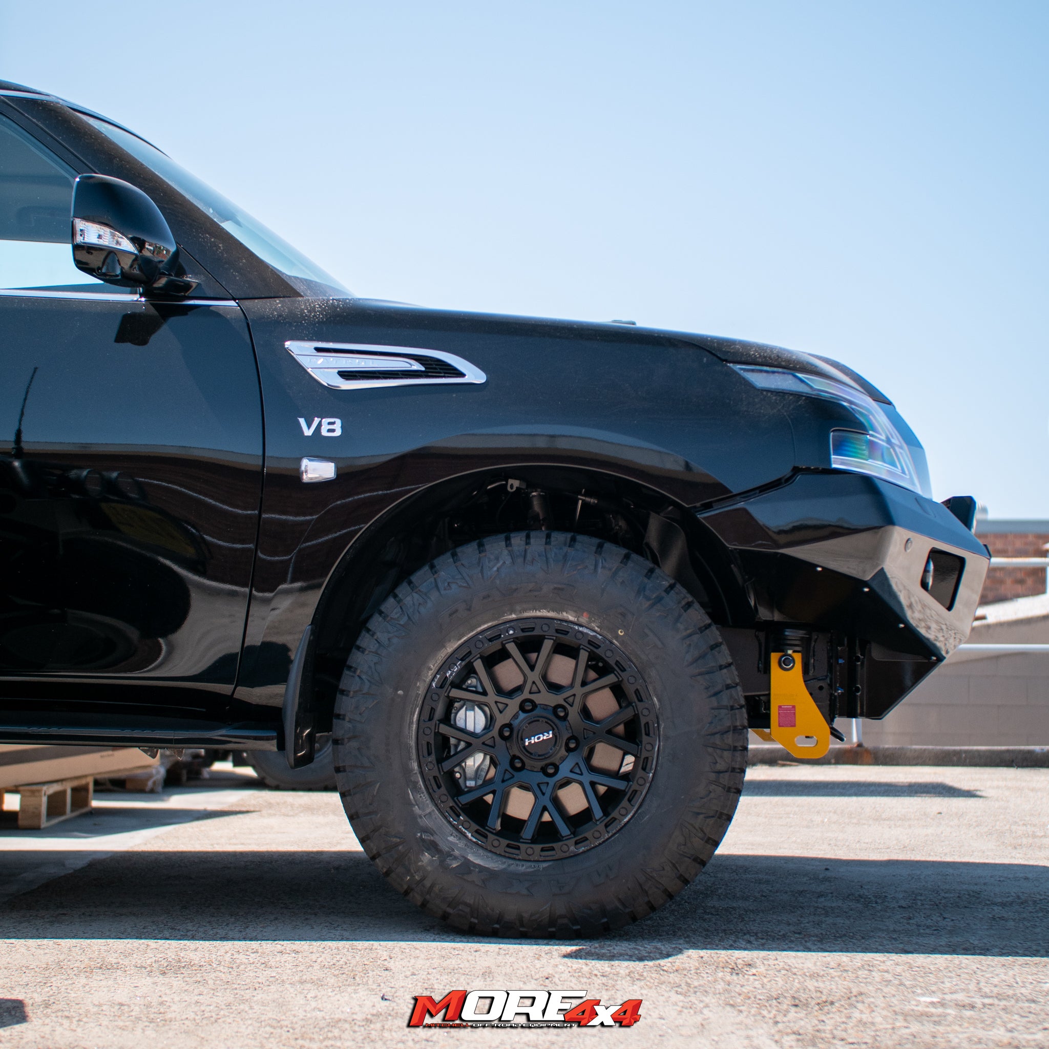 ROH Wheels - Crawler - 18x9 6x139.7 25P offset Matt Black – MORE 4x4