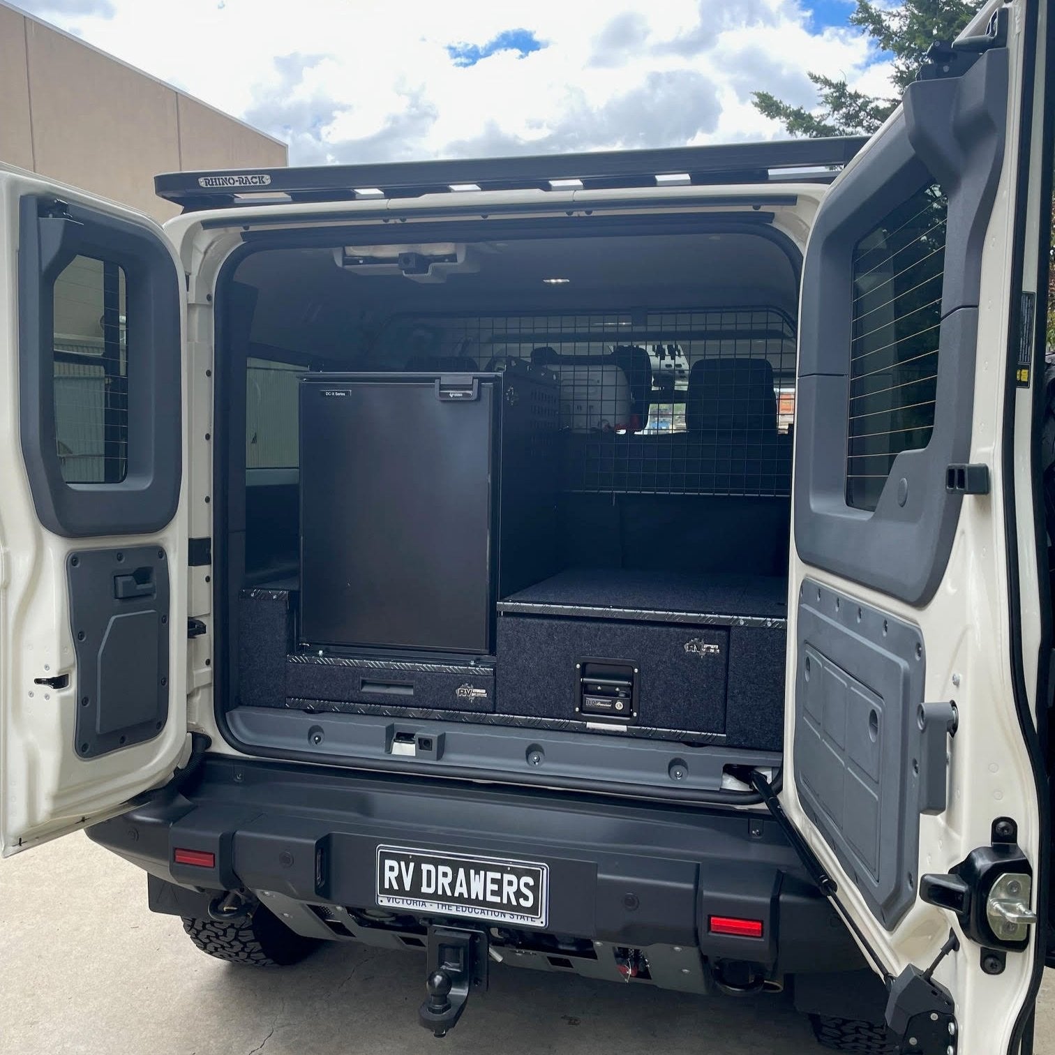 RV STORAGE - Upright Fridge + Pantry Drawer + Drawer - To suit INEOS G ...