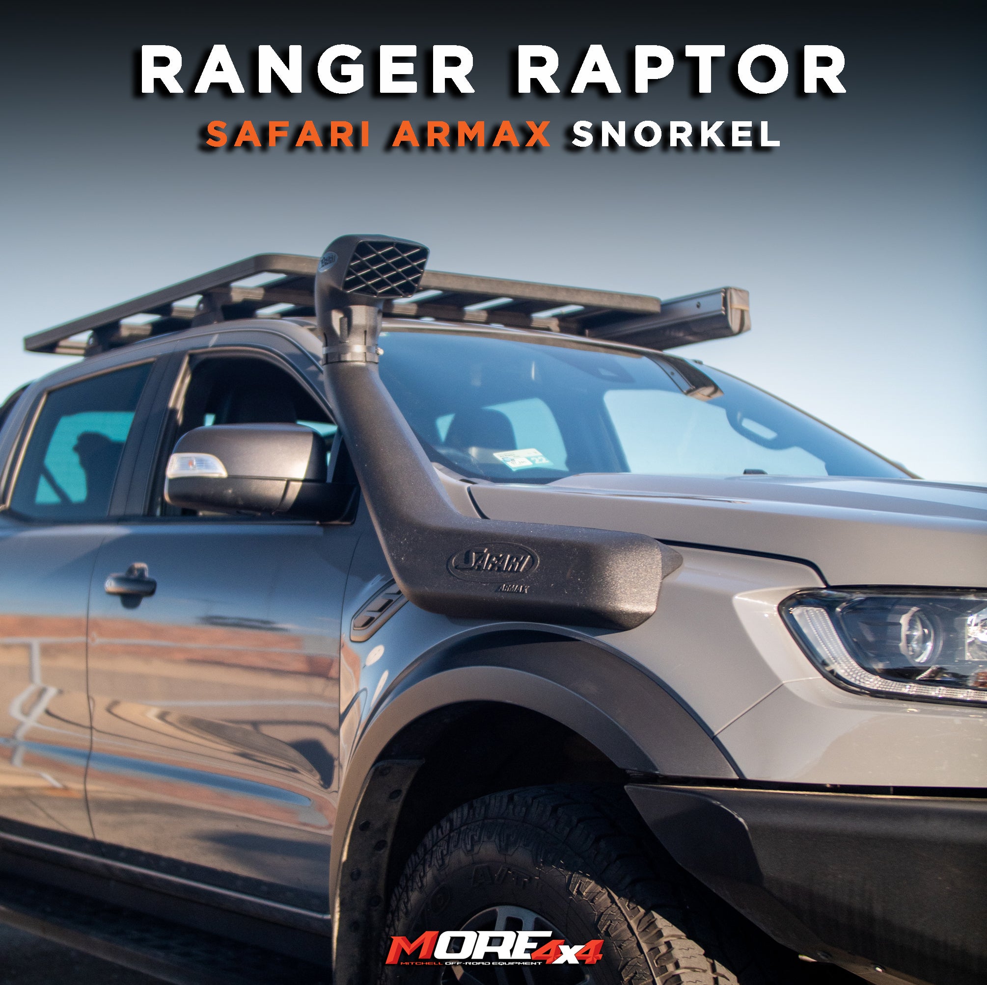 SAFARI - Armax Snorkel - Ford Ranger Raptor - SS986HP – MORE 4x4