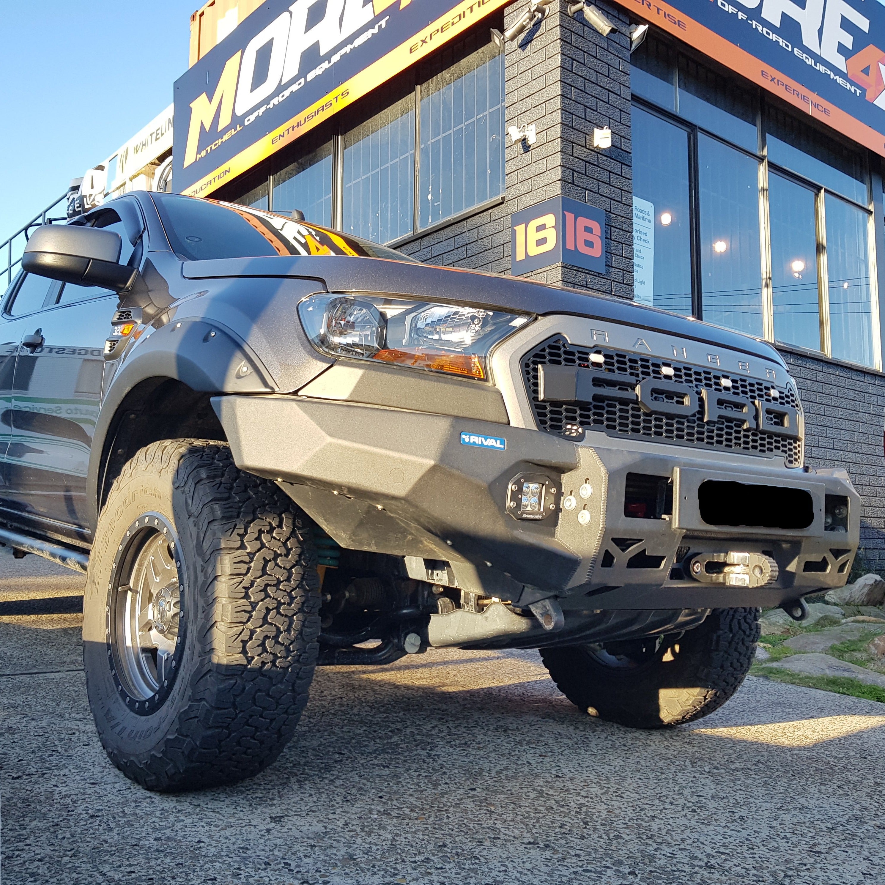 RIVAL 4x4 - Bumper - To suit FORD Ranger PX2/3 and FORD Everest – MORE 4x4